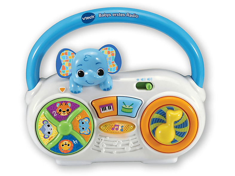 VTECH 80-533304 BABYS ERSTES RADIO Babyradio, Mehrfarbig | MediaMarkt
