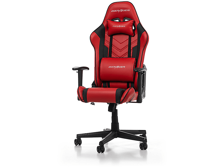 DXRACER PRINCE P132 GAMING CHAIR, ROT/SCHWARZ Gaming Stuhl, Rot/Schwarz ...