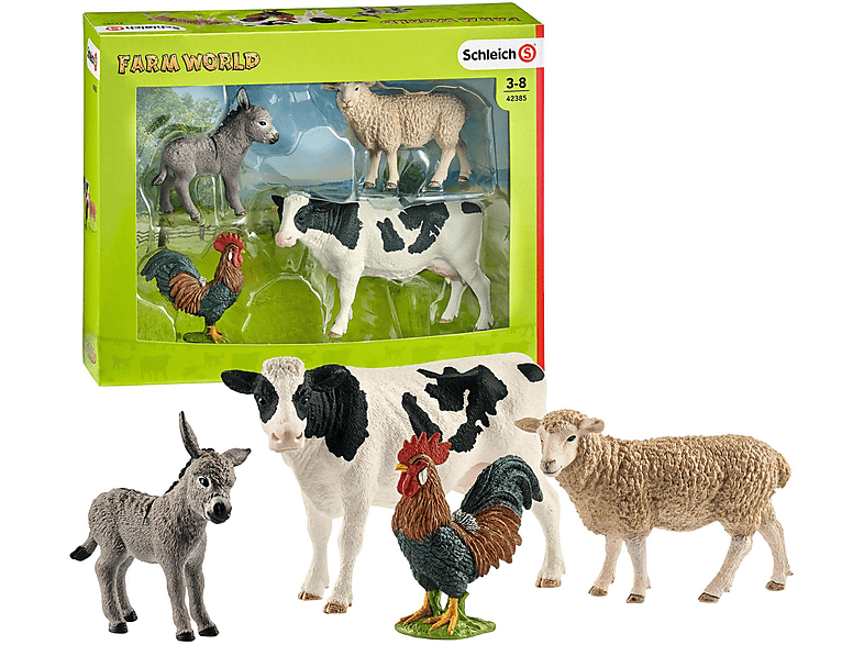 SCHLEICH 42385 FARM WORLD STARTER-SET Spielfiguren Mehrfarbig | SATURN