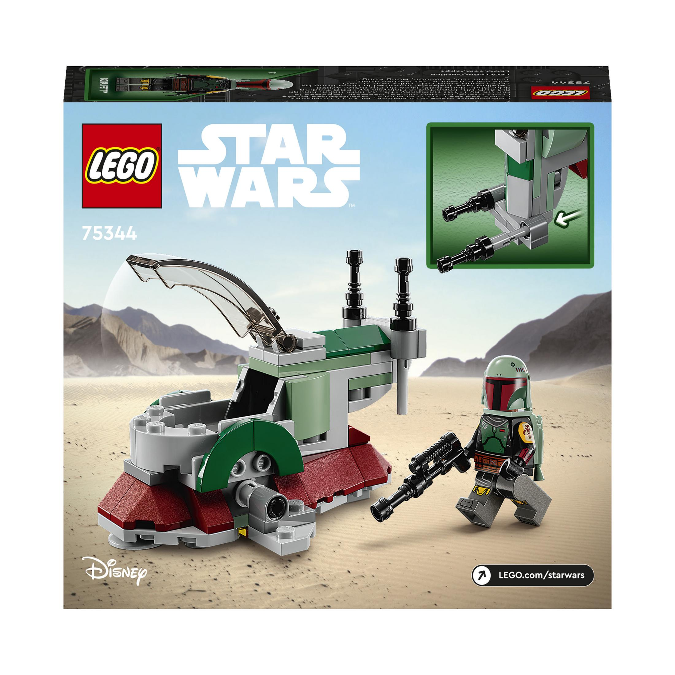 COSTRUZIONI LEGO 75344 Star Wars - Astronave Di Boba Fett Microfighter ...