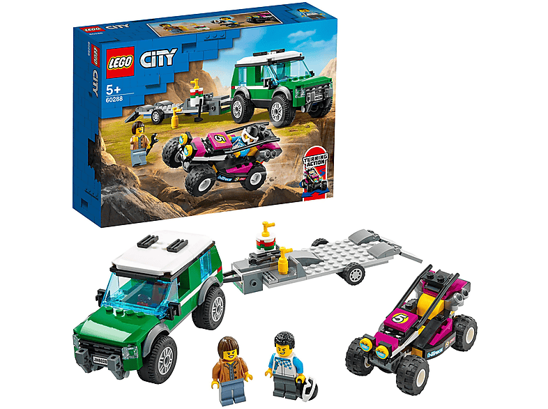 LEGO 60288 RENNBUGGY-TRANSPORTER Bausatz | MediaMarkt