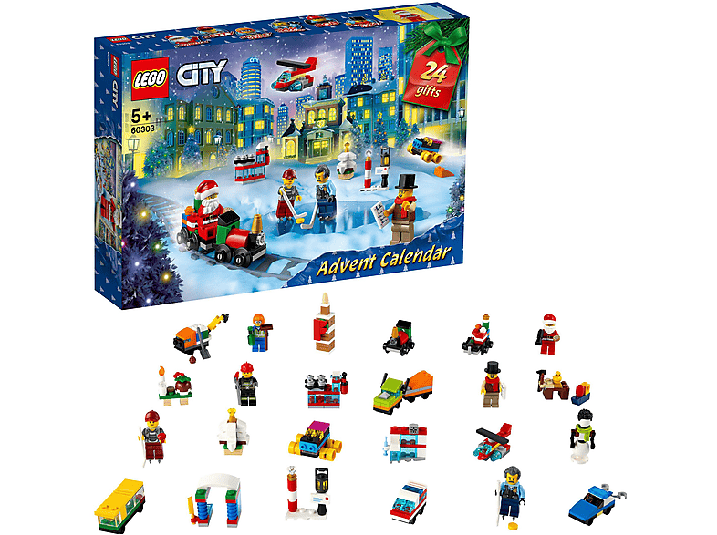 LEGO 60303 LEGO CITY ADVENTSKALENDER Bausatz | MediaMarkt