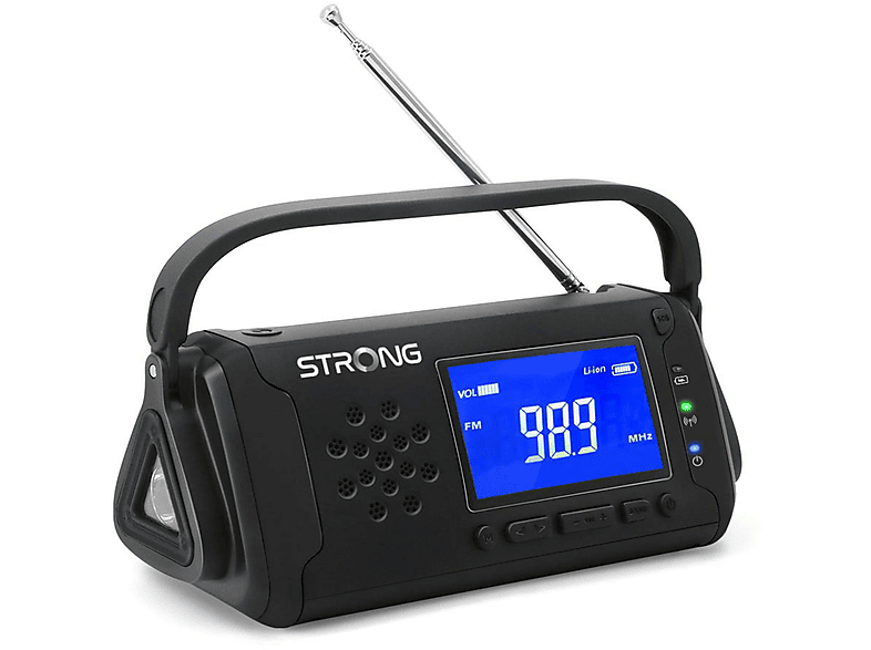 STRONG ERP 1500 Radio 1 GB, Tuner für UKW/MW, AM, FM, Schwarz | SATURN