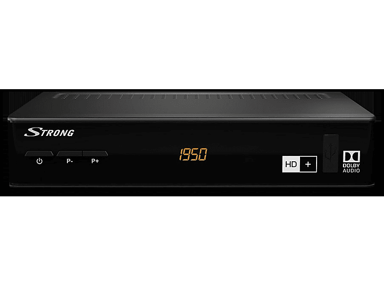 STRONG SRT 7806 Receiver (HDTV, HD+ Karte inklusive, DVB-S2, Schwarz ...