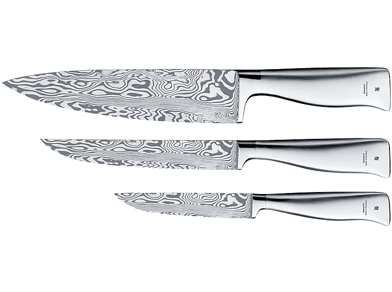 WMF 1890099998 MESSERSET 3-TEILIG GRAND GOURMET DAMAST Messer-Set | SATURN