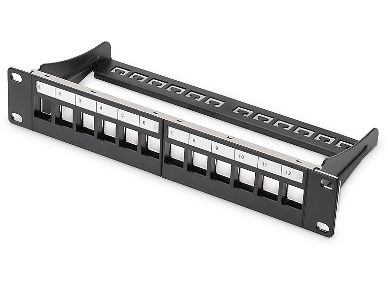 DIGITUS DN-91420 MODULAR PATCH PANEL 12-PORT, Verteilerfeld | SATURN
