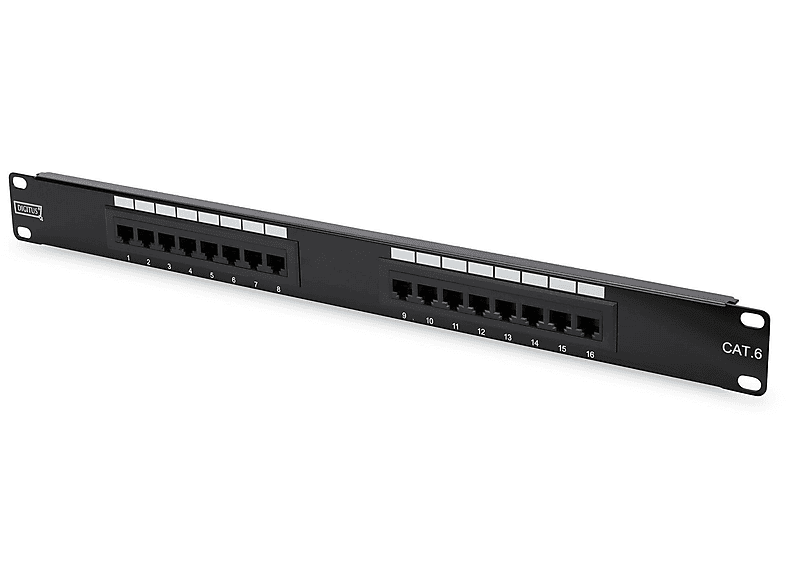 DIGITUS DN-91616U CAT 6 E PATCH PANEL 16-PORT, Patchpanel | MediaMarkt