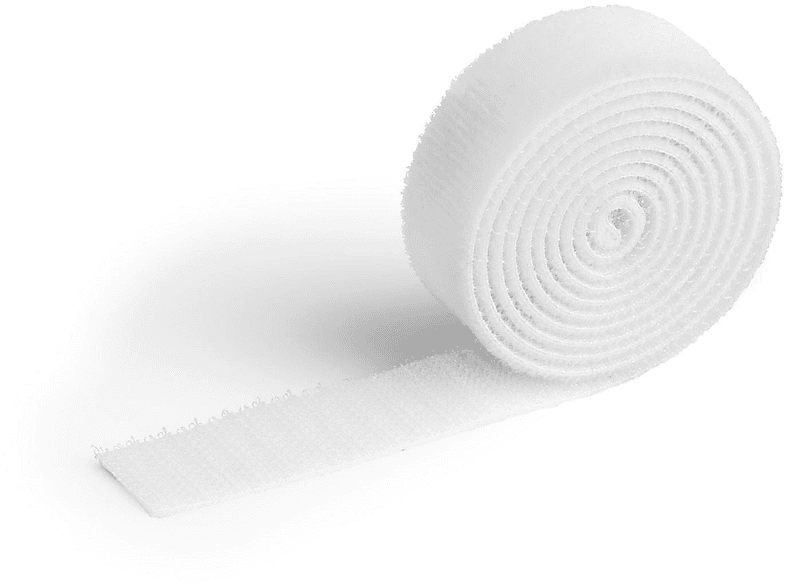 DURABLE 503202 KABELKLETTBAND CL GRIP 20, WEISS Kabelmanager Weiß ...