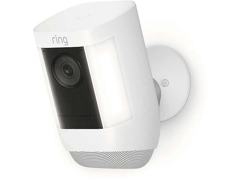 Kamera bezpieczeństwa IP RING Spotlight Cam Pro Battery Biały | MediaMarkt