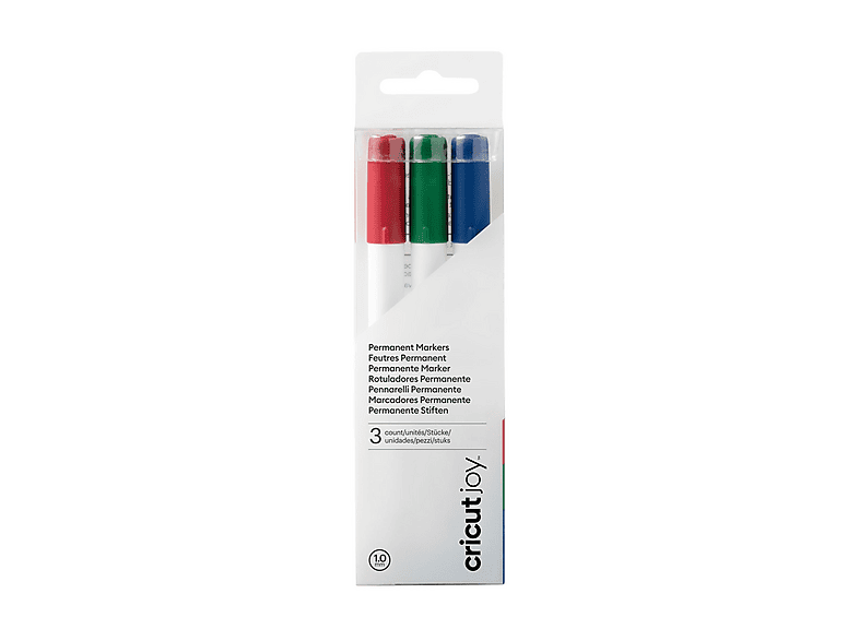 CRICUT 2008805 JOY PERMANENT MARKERS 3PACK BLUE RED GREEN Stifte Blau ...