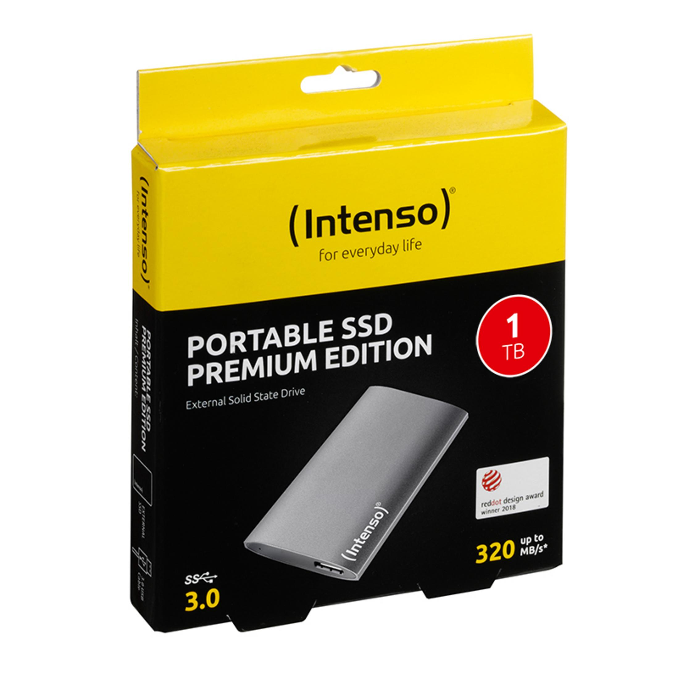 INTENSO Portable SSD Premium 1TB 1 TB External hard disk | MediaMarkt