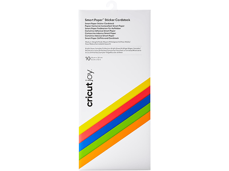 CRICUT 008-2008871 JOY SMART STICKER CARDSTOCK Cardstock Brightbow ...