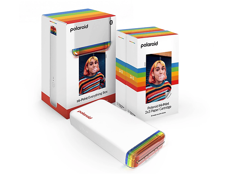 POLAROID EVERYTHING BOX HIPRINT 2X3 POCKETPRINTER Mobiler Fotodrucker | MediaMarkt