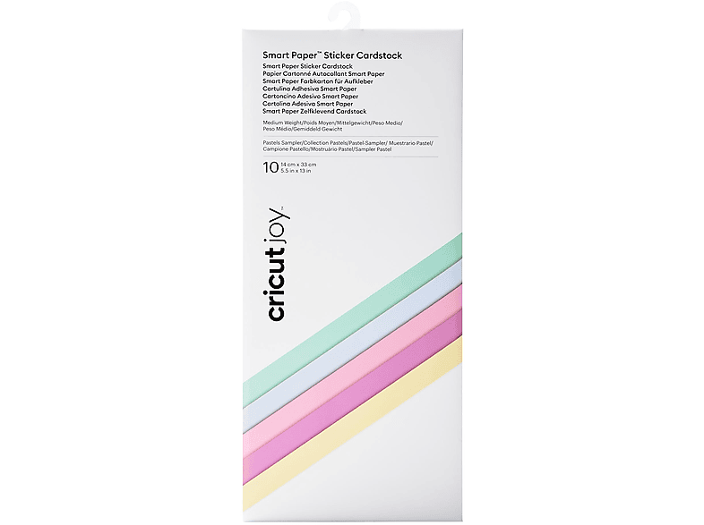 CRICUT 008-2008872 JOY SMART STICKER CARDSTOCK Cardstock Pastels ...