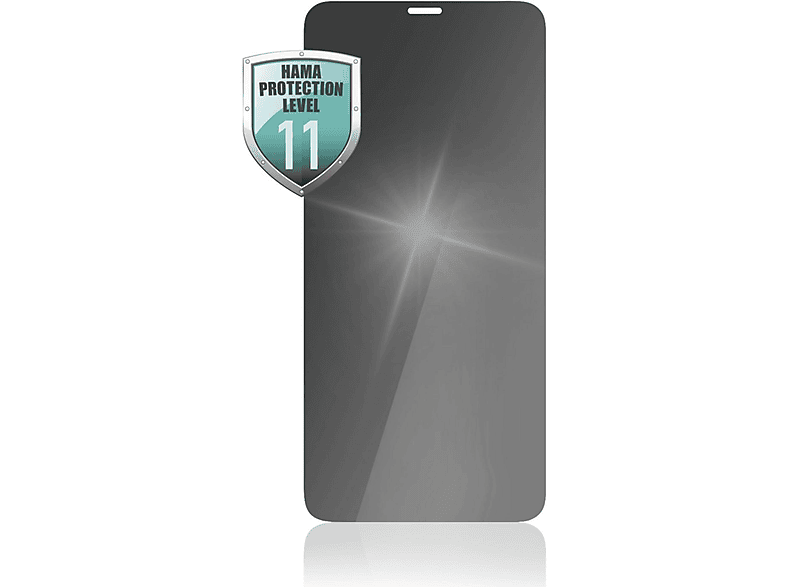 HAMA 186296 GL. SCR. PROT. PRIVACY IPH X Displayschutz fur Apple iPhone XR iPhone 11 MediaMarkt