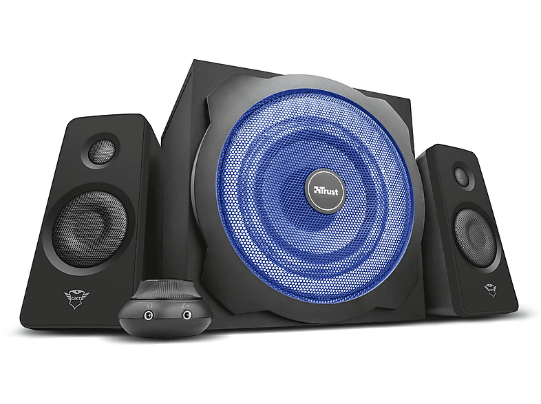 CASSE PC TRUST GXT 628 Tytan 2.1 Speaker Set, Numero di casse 3, Nero ...