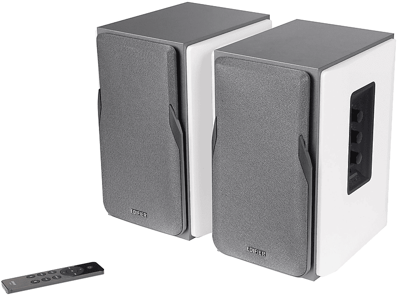 EDIFIER R1380DB REGALLAUTSPRECHERSYTEM, WHITE-SILVER Regallautsprecher ...