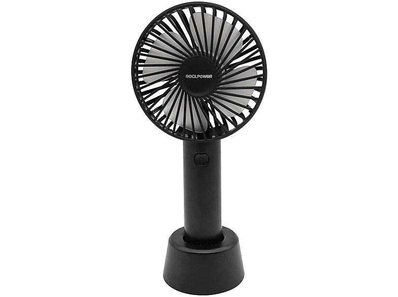 REALPOWER 303132 MOBILE FAN/VENTILATOR Mobiler Ventilator Schwarz ...