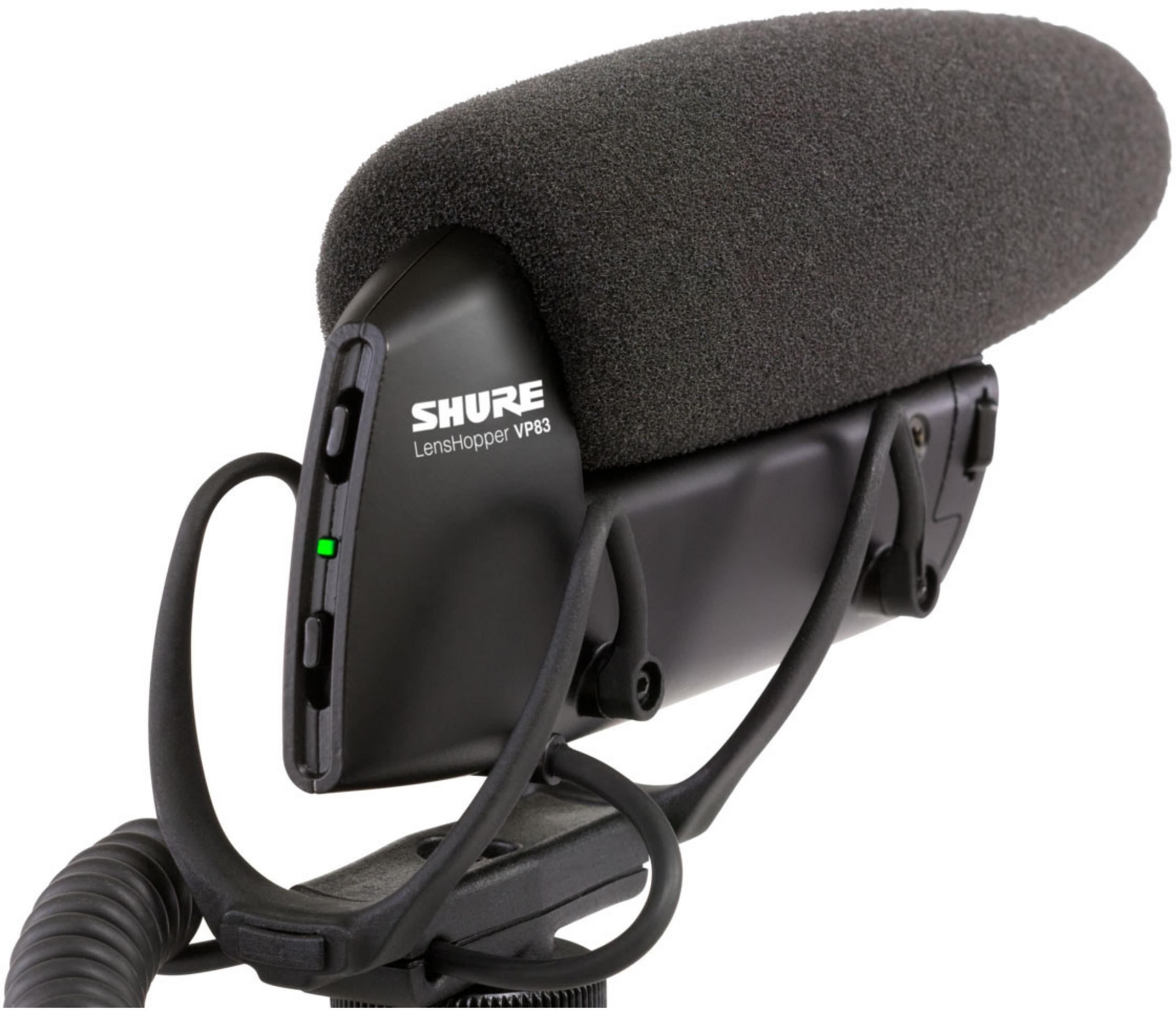 SHURE VP83 KONDENSATOR-RICHTROHRMIKROFON Mikrofon Schwarz | MediaMarkt