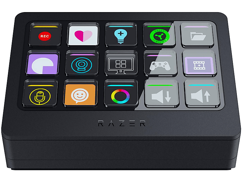 RAZER RZ20-04790100-R3M1 STREAM CONTROLLER X Stream Controller, Schwarz ...