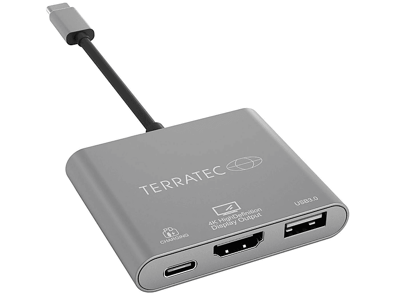 TERRATEC 251736 CONNECT C3 Adapter, Dunkelgrau (Space Grey) | MediaMarkt