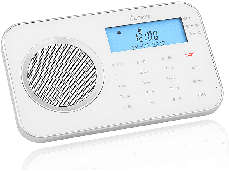 OLYMPIA 6005 PROHOME8700 Funk-Alarmsystem, weiss | MediaMarkt
