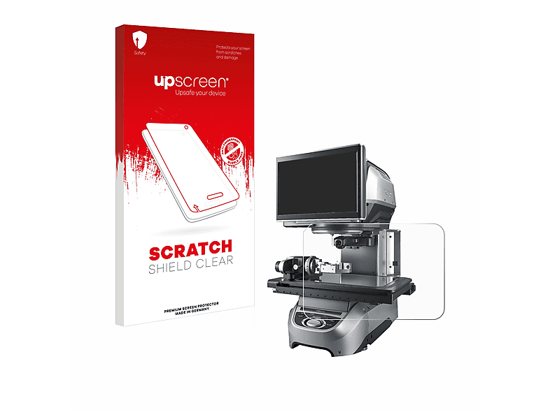 UPSCREEN Kratzschutz klare Schutzfolie (für Keyence IM-8030 Glasplatte ...