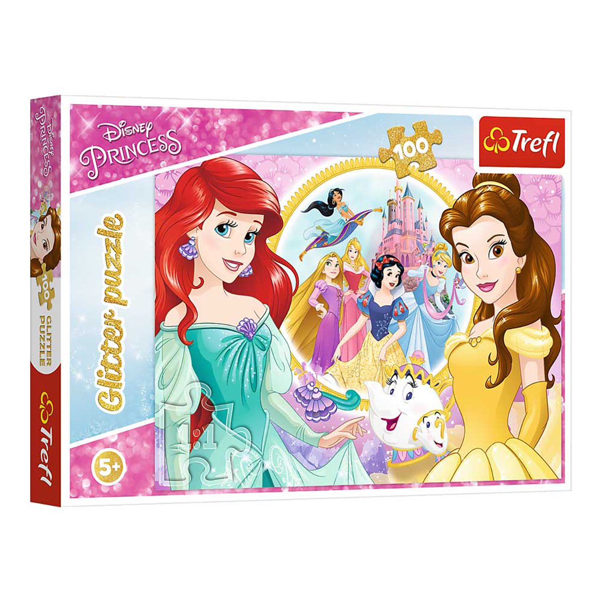 SLUBAN Disney Arielle die Meerjungfrau - Glitter Puzzle 100 Teile ...
