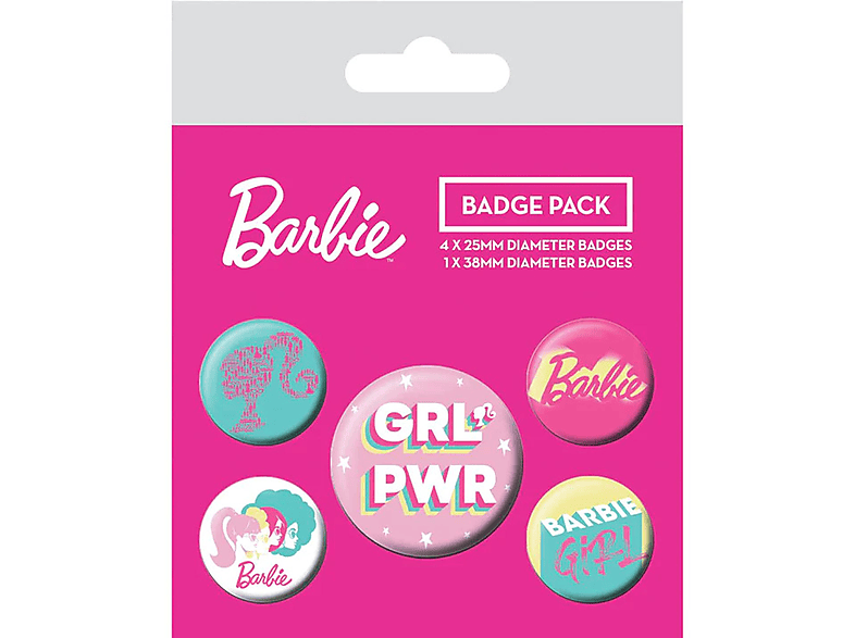 Barbie | Button Pack - Grl Power | SATURN