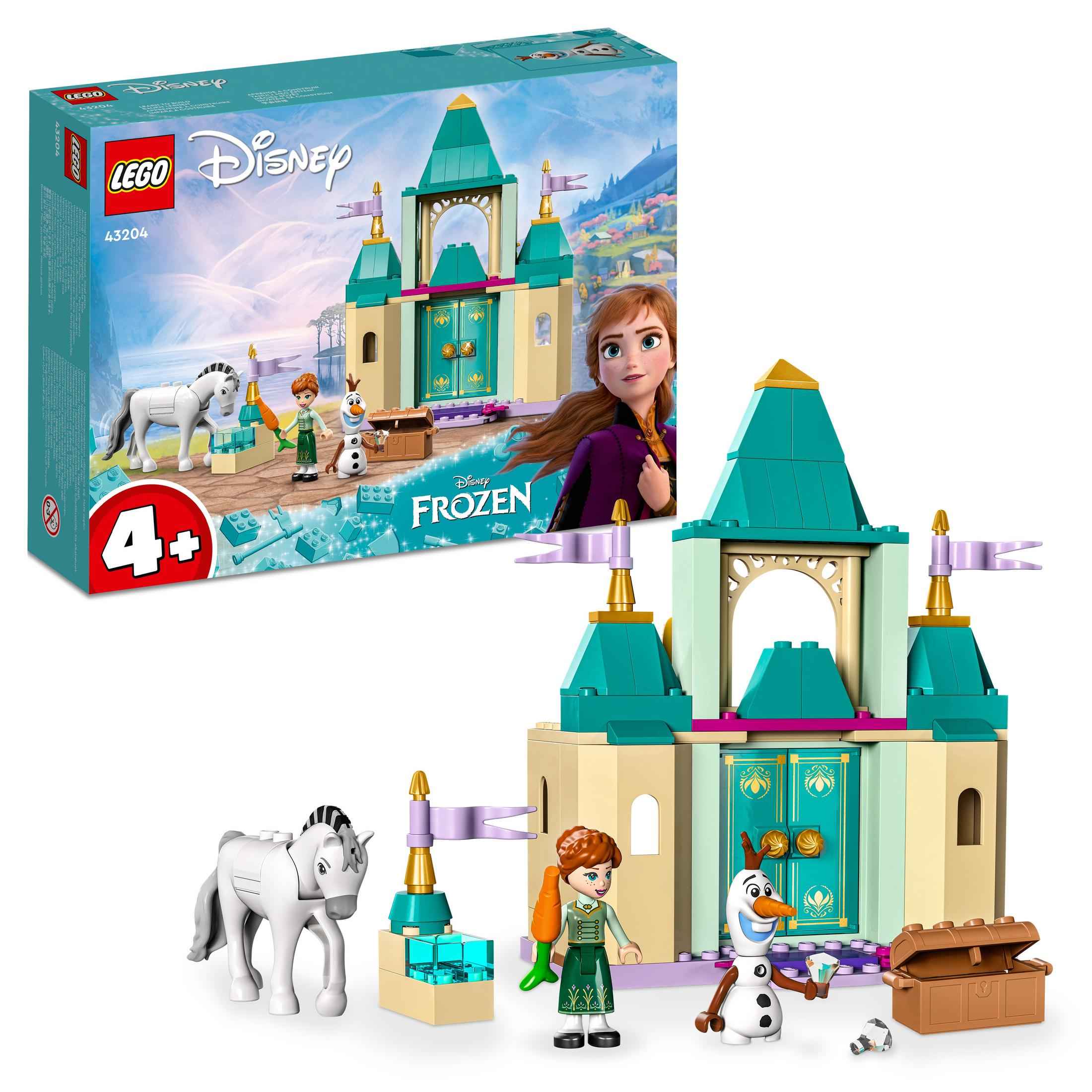LEGO Disney Frozen Anna en Olaf : Plezier in het kasteel - 43204 Lego ...