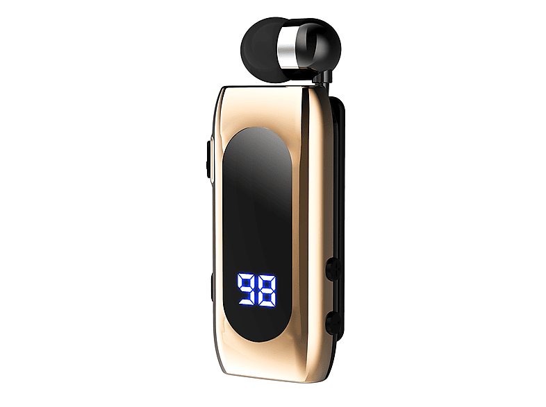 SYNTEK Bluetooth-Headset Gold Digitalanzeige Wasserdicht Business ...
