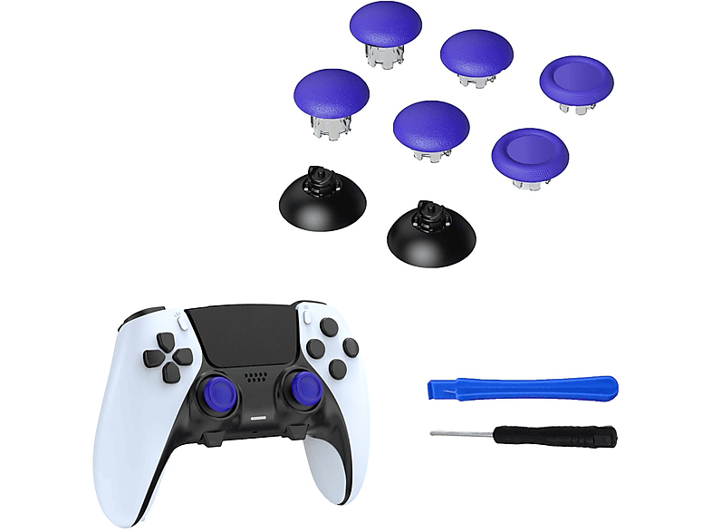 KINSI AL-P5235, Gamepad-Joystick-Kappe, blau | MediaMarkt