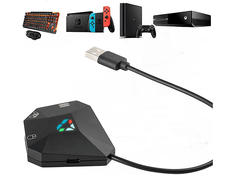 KINSI TNS-19077 Multifunktionell, Adapter, Schwarz | MediaMarkt