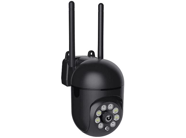 SYNTEK Überwachungskamera Schwarz Sphärisch Drahtlose Überwachungskamera Netzwerk wifi Home ...