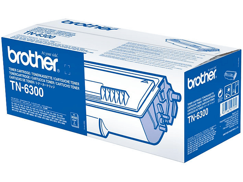 Originale BROTHER Toner TN-6300 cartuccia toner 1 pz Originale Nero ...