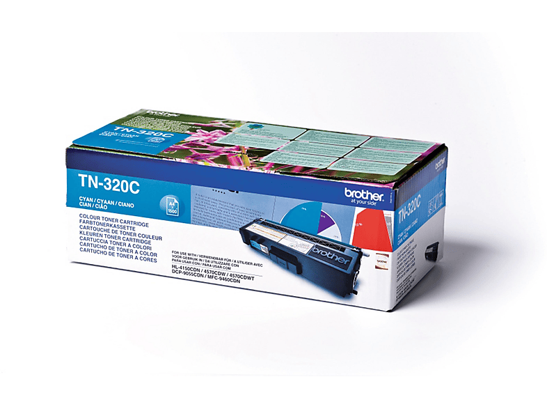 BROTHER TN 320 C Tonerkartusche Cyan (TN320C) | SATURN