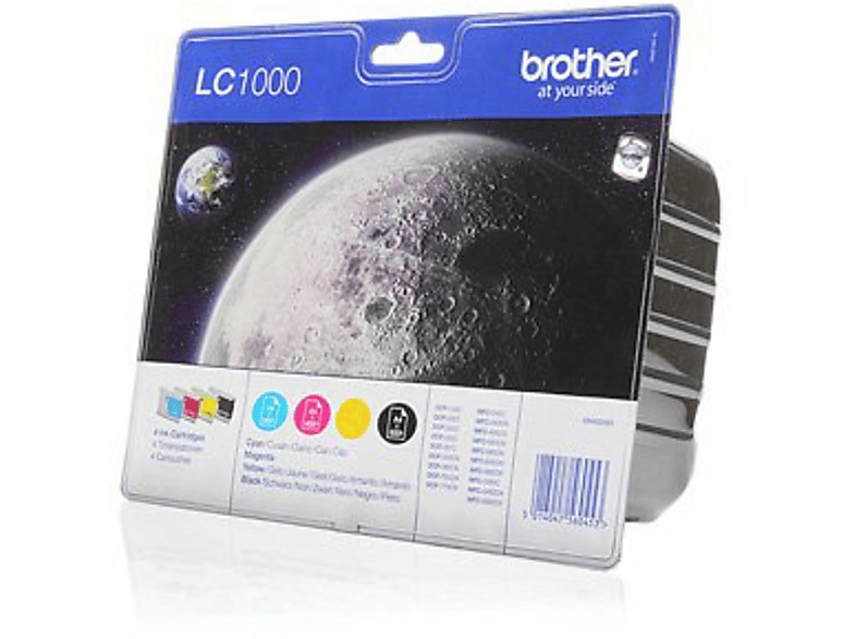 BROTHER LC 1000 VALBPDR Tintenpatrone mehrfarbig (LC-1000VALBPDR ...