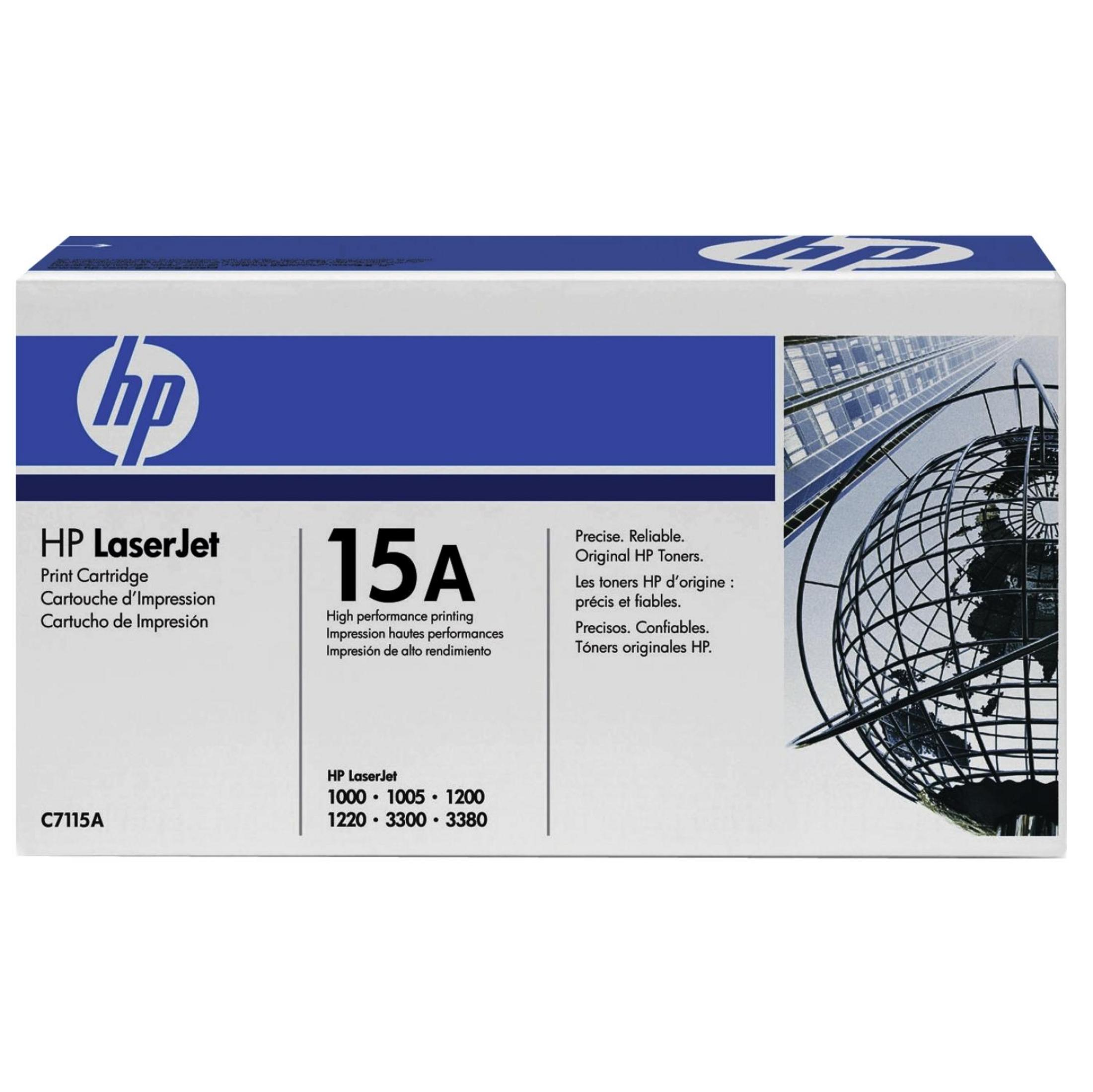 HP 15A Black Original LaserJet Toner Noir | MediaMarkt