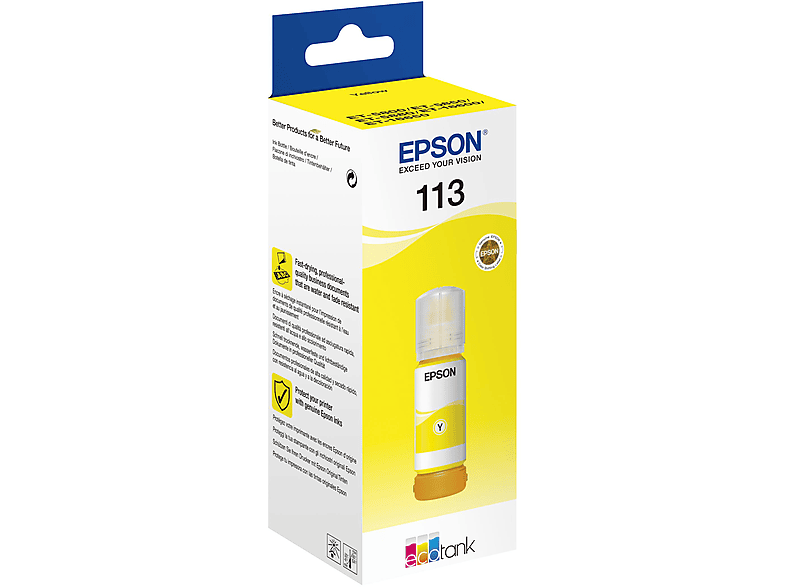EPSON 113 EcoTank | Geel Geel | MediaMarkt