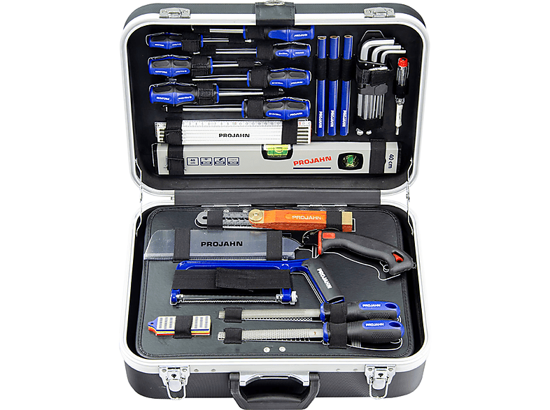 PROFICRAFT 8684 Werkzeugkoffer, Schwarz-Blau | MediaMarkt