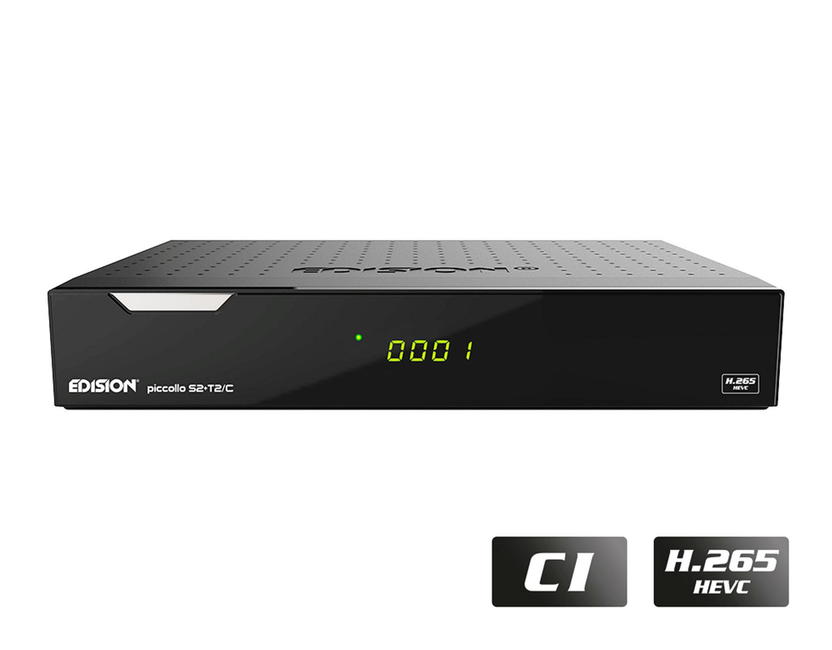 EDISION EDIPICO 31 HEVC Receiver (HDTV, PVR-Funktion=optional, Twin ...