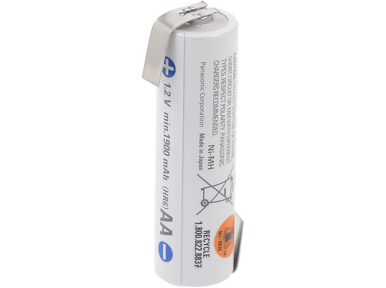 Panasonic Eneloop Standard Bk 3mcc Mignon Aa Mit Lötfahne In Nimh