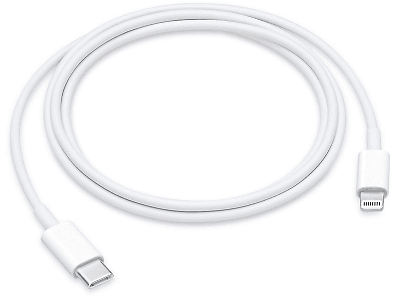 APPLE MQGJ2ZM/A LIGHTNING TO USB-C CABLE 1M, Kabel, 1 m, Weiß | SATURN
