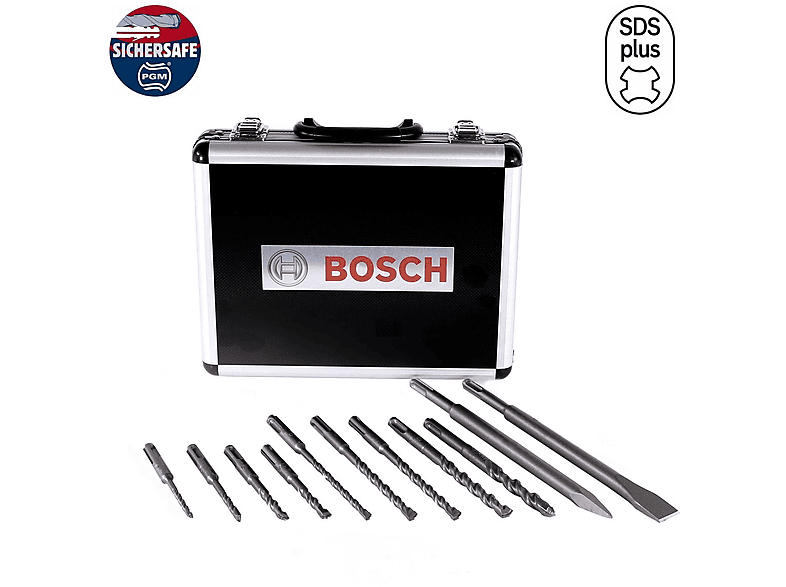 BOSCH Bosch SDS-plus Bohrer Kunststoffkoffer, Blua | MediaMarkt