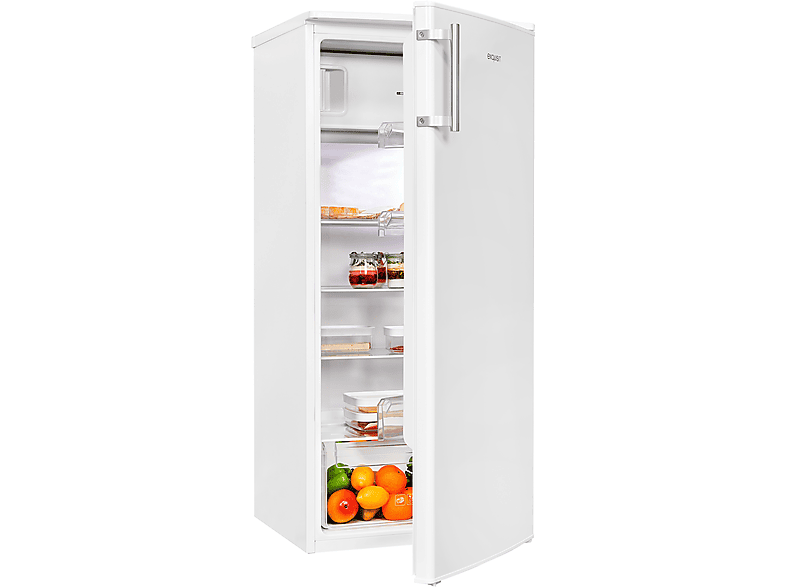 EXQUISIT KS185-4-HE-040E weiss Kühlschrank (E, 1220 mm hoch, weiß ...