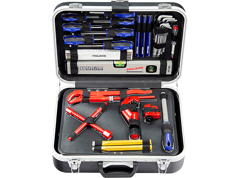 PROFICRAFT 8685 Werkzeugkoffer, Schwarz-Rot | MediaMarkt