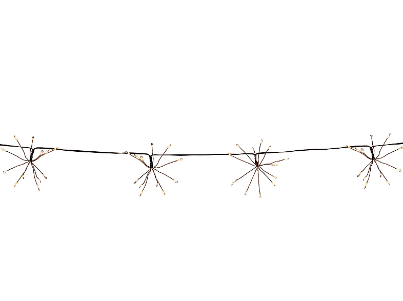 LUMISKY FIREWORKS STRING LIGHT Lichterkette, kupferfarben | SATURN