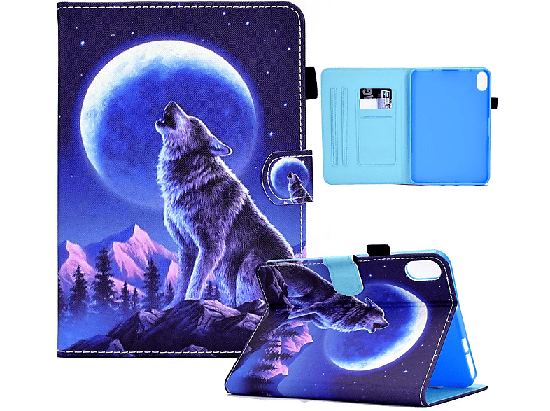 WIGENTO Aufstellbare Kunstleder Muster Motiv Tasche & Stift Halterung ...