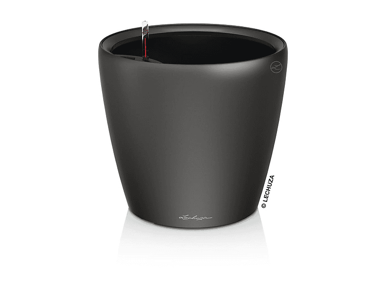 LECHUZA 442094 Pflanzgefäß Metallic-Kohle | MediaMarkt
