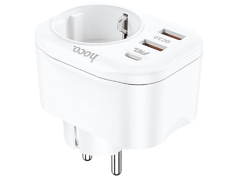 HOCO NS3 Ladegerät Universal, Weiß | MediaMarkt